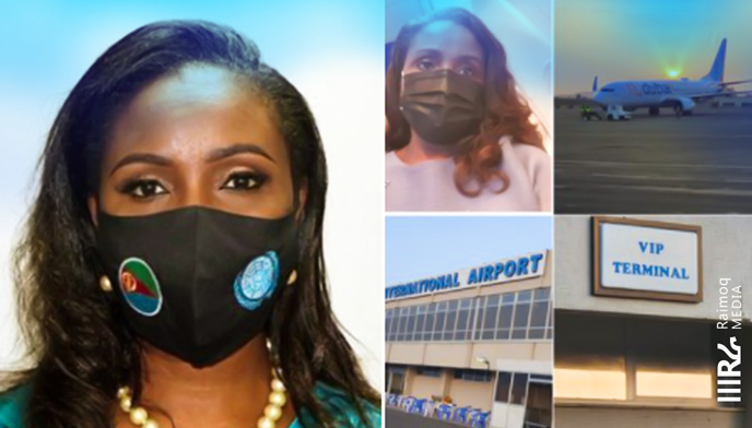 Amakobe Sande Arrived in Asmara, The New UN Resident Coordinator in ...